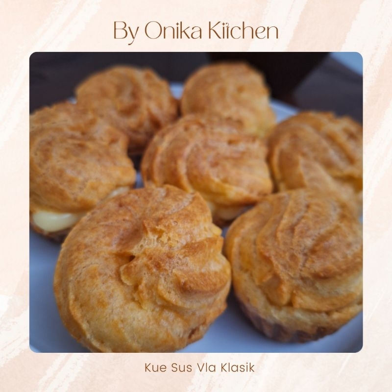 Jual Kue Sus Vla Klasik isi 9 pcs | Shopee Indonesia
