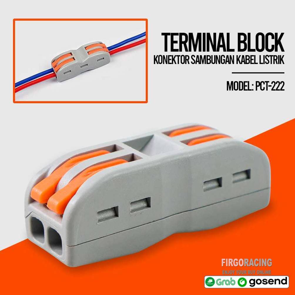 Jual Terminal Block Konektor Sambungan Kabel Listrik Connector - PCT ...