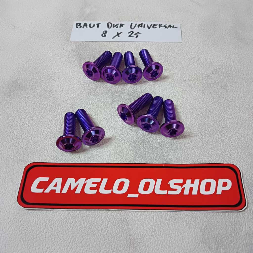 Jual BAUT DISK TITANIUM BAUT TITANIUM PIRINGAN CAKRAM DISC TITANIUM ...