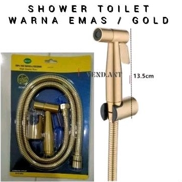 Jual Jual Jet shower stainless gold/ Jet shower toilet/ jet shower emas ...