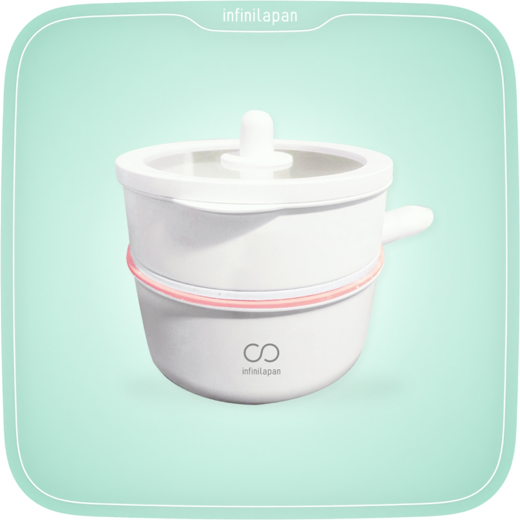 Jual INFINILAPAN Portable Electric Frying Pan Teflon Listrik Serbaguna ...