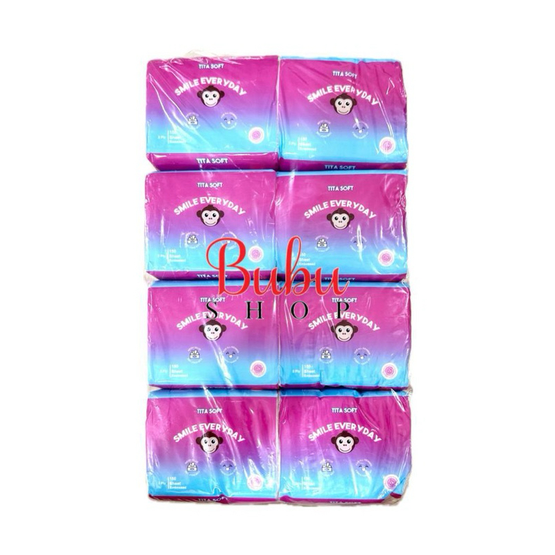 Jual TISSUE TITA SOFT POP UP (1pack) isi 8 bungkus | Shopee Indonesia