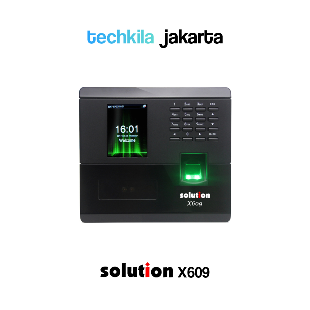 Jual SOLUTION X609 / ABSENSI FINGERPRINT WAJAH KARTU | Shopee Indonesia