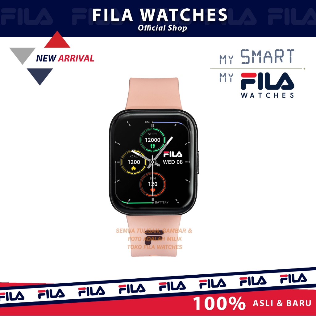 Jual SMART WATCH FILA SW 26B PINK | Shopee Indonesia