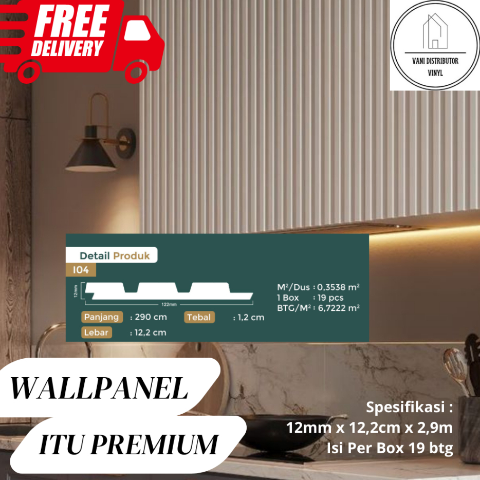 Jual PVC WALL PANEL ITU | WALLPANEL 3D | PANEL DINDING | I04 SERIES ...