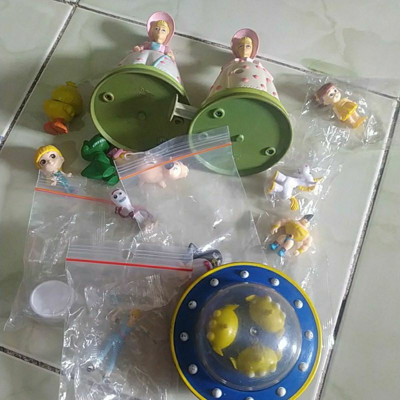 Jual mainan toy story mcd happy meals miniatur buzz woody | Shopee ...