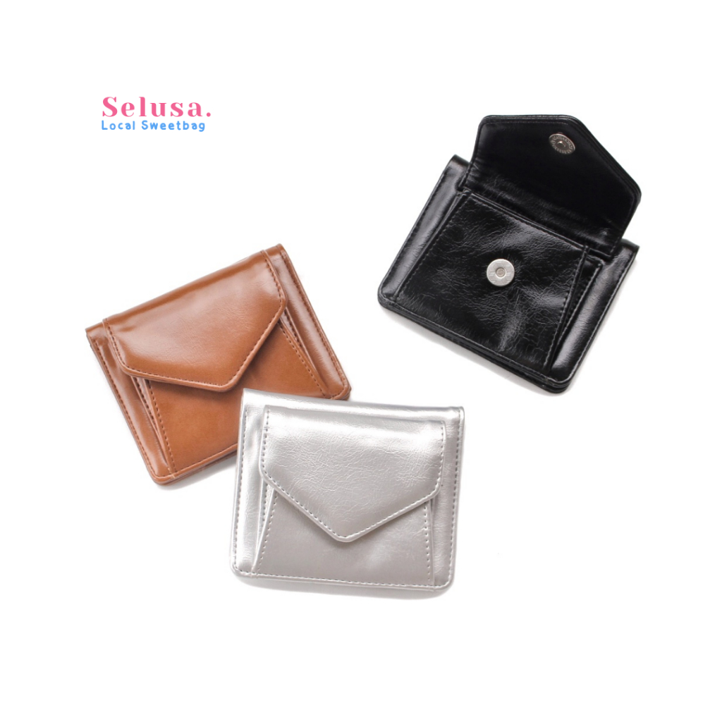 Jual SELUSA ASHLEY Wallet Leather (Free Exclusive Hard Box) | Dompet ...