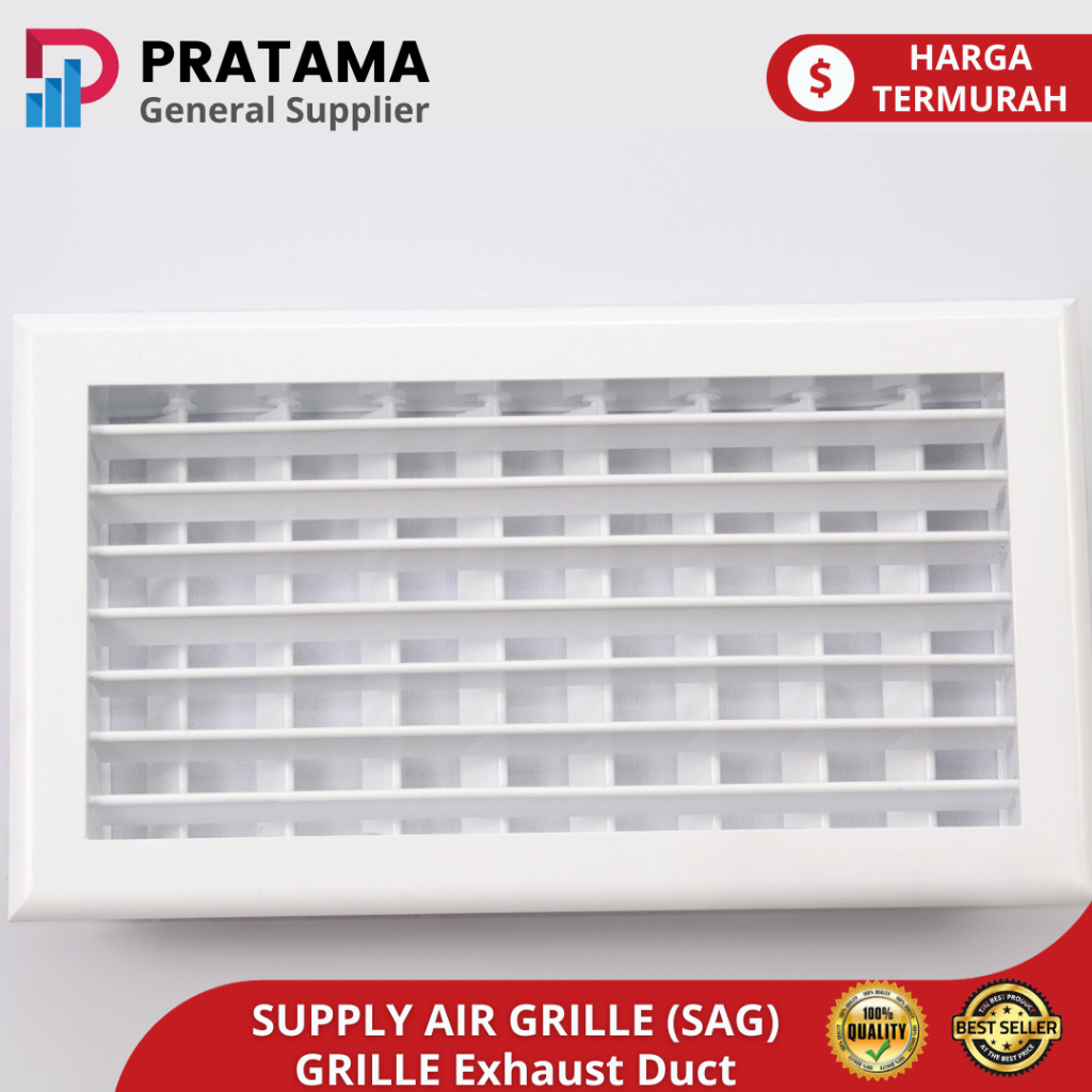 Jual SUPPLY AIR GRILLE (SAG) exchaust vent ducting ac grill uk.20 x ...