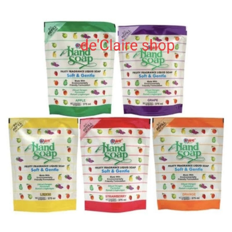 Jual Yuri Hand Soap Reffil 375ml | Shopee Indonesia