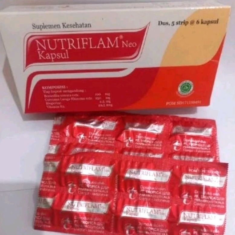 Jual NUTRIFLAM NEO STRIP 6 KAPSUL | Shopee Indonesia