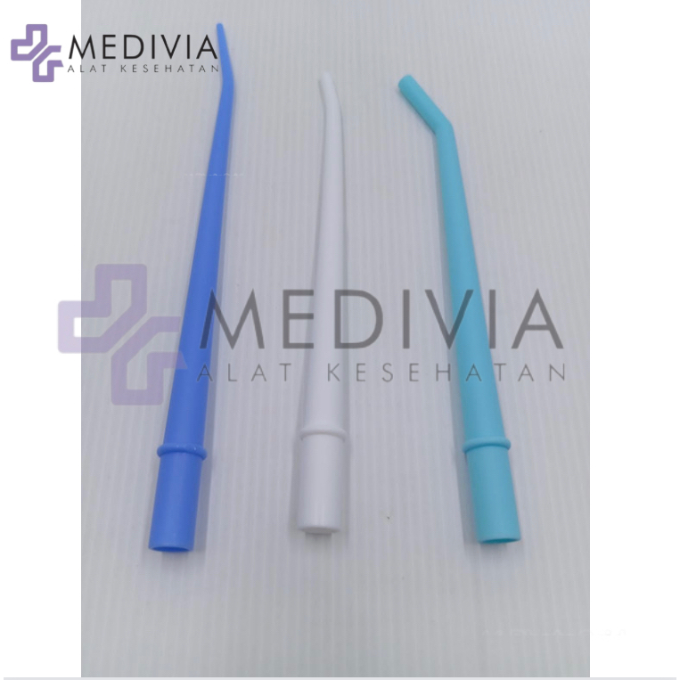 Jual SURGICAL SUCTION ASPIRATOR BEDAH DENTAL TIP ISI 25PCS BLOOD EJECTOR SURGERY PER PACK ...