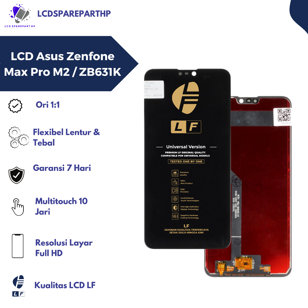 Jual LCD Asus Zenfone Max Pro M2 / ZB631KL Fullset Touchscreen | Shopee ...