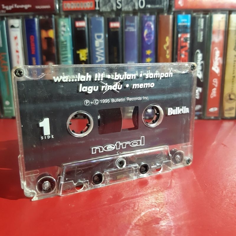 Jual Kaset Pita Netral Album Pertama Walah hanya kaset | Shopee Indonesia