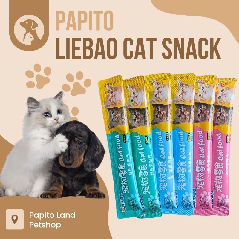 Jual F | Cat Food Creamy Cat Liebao | Makanan Penggemuk Kucing ...