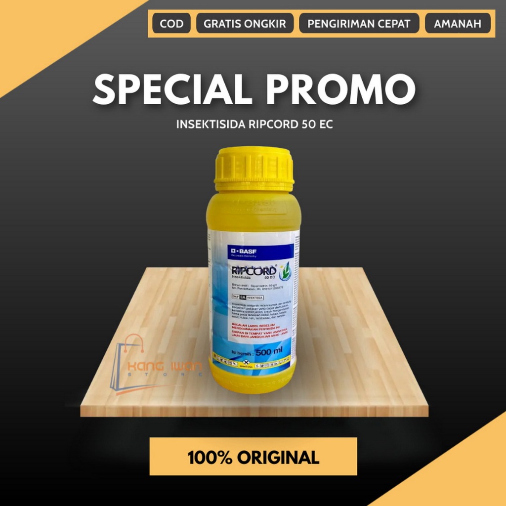 Jual Insektisida RIPCORD 50 EC Original Produk Dari BASF Indonesia ...