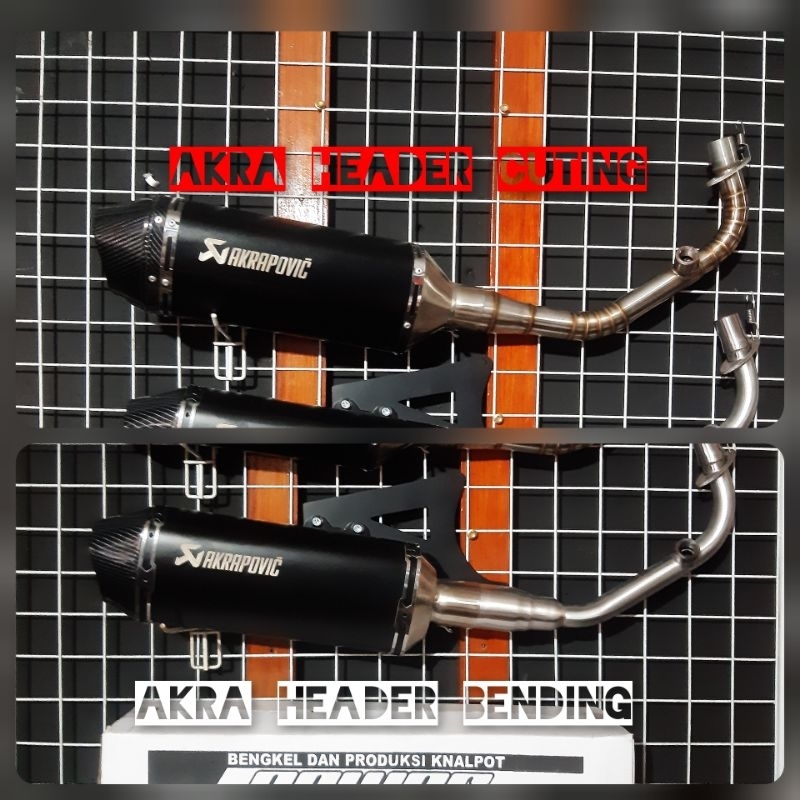 Jual knalpot akrapovic racing vespa sprint,s,primavera,lx,Gts iget/non ...