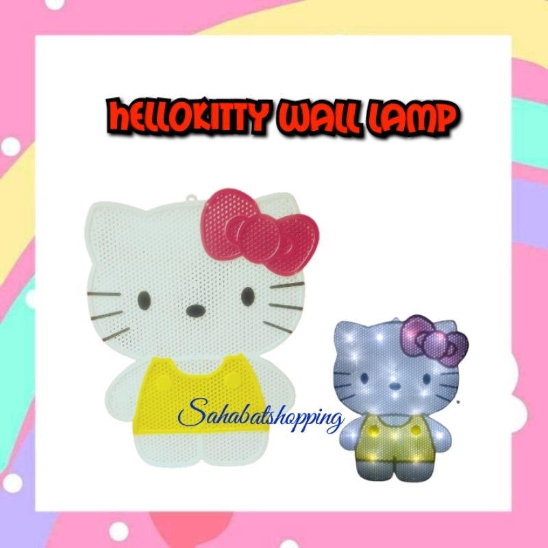 Jual Sahabat Shopping - Lampu Tempel Hellokitty - Hellokitty Wall Lamp Warna Warni - Lampu Tidur ...