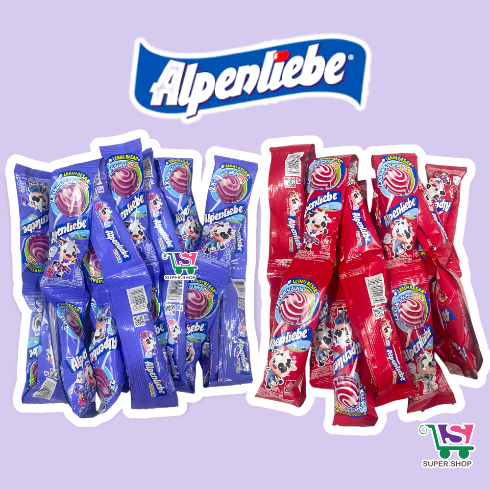 Jual Permen Lollipop ALPENLIEBE PACK (isi 24 pcs) | Shopee Indonesia