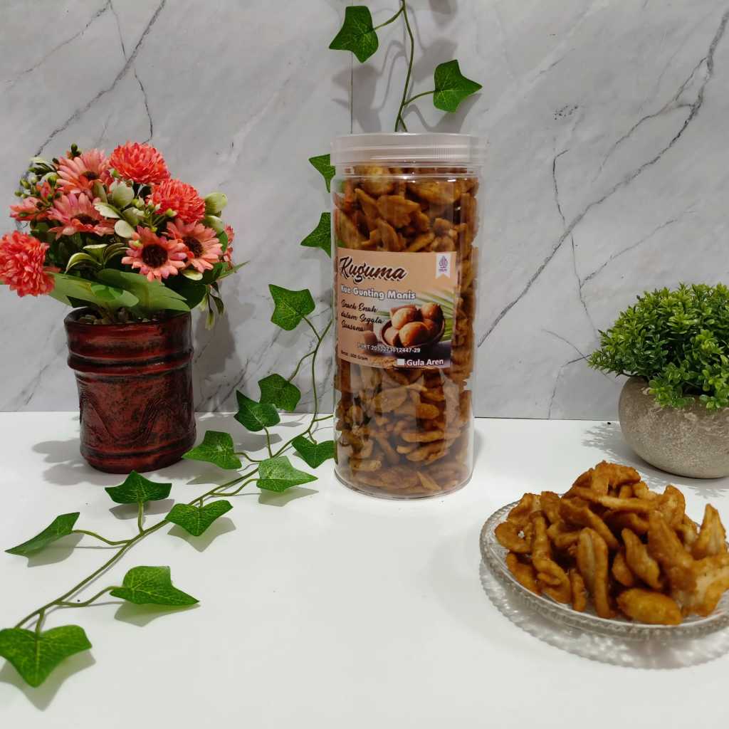 Jual kue gunting manis KUGUMA RASA GULA AREN 600GRAM / sistik manis ...