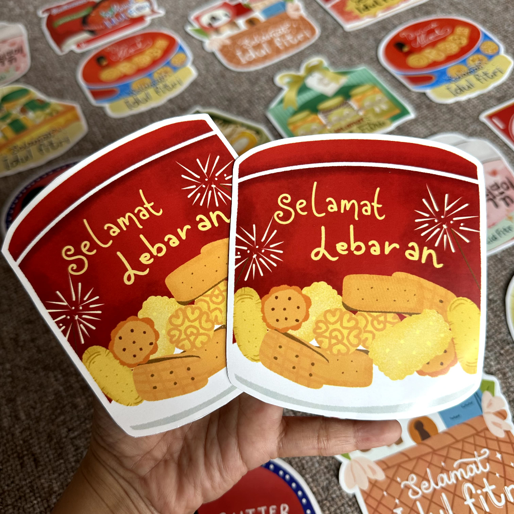 Jual Amplop Lebaran KUE KALENG 3D viral Series Cake 2024 / Angpao THR ...