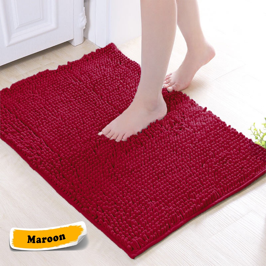Jual Keset Lantai Cendol Ukuran 60 cm x 40 cm Warna Menarik / Keset ...