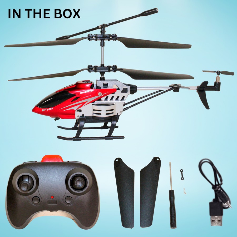 Jual RC Helicopter MFY 07 3.5CH Gyro / RC Heli / Mainan Remote Control ...
