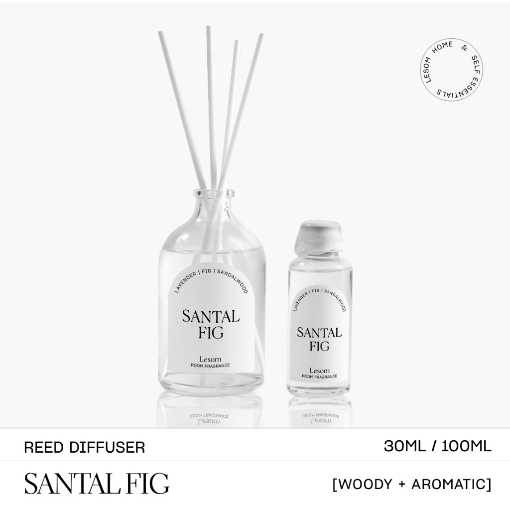 Jual Lesom Santal Fig Reed Diffuser | Shopee Indonesia