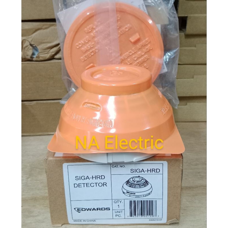 Jual Fixed ROR Heat Detector Edwards EST SIGA-HRD + Base SIGA-SB ...