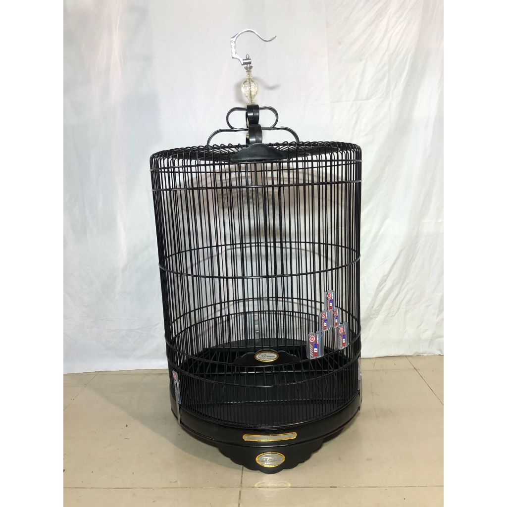 Jual Sangkar Murai BnR No 2 Hitam Klasik Logo Baru BnR | Shopee Indonesia