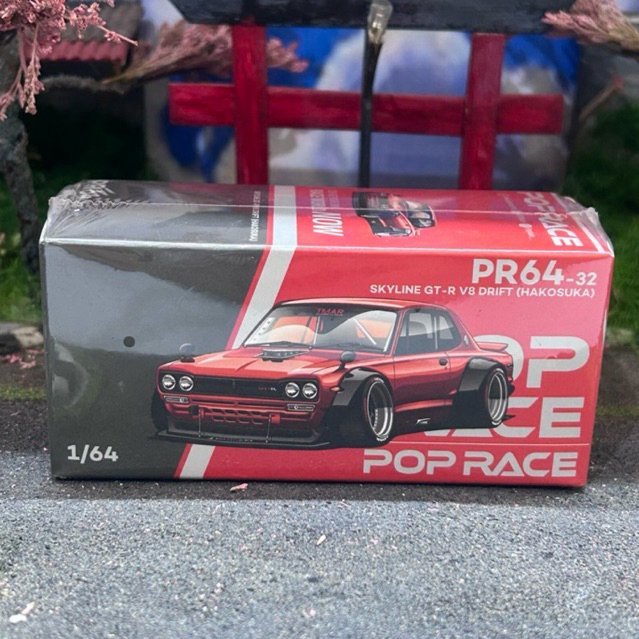 Jual Pop Race Skyline GT-R V8 Drift Hakosuka PR64-32 | Shopee Indonesia