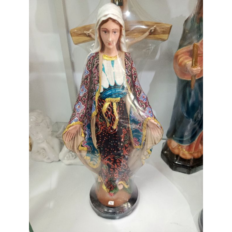 Jual Patung Maria tangan terbuka kain batik 35 cm. | Shopee Indonesia