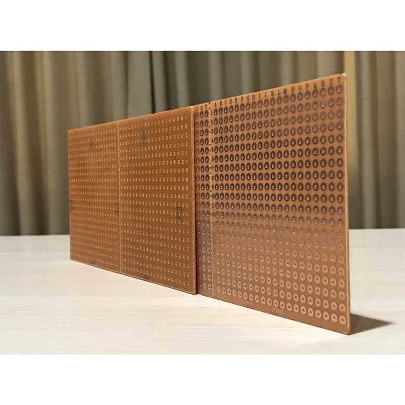 Jual PCB TITIK TR LUBANG IC TRANSISTOR SINGLE LAYER 16.7 CM x 8.5 CM ...