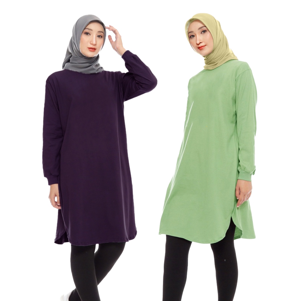 Jual Tunik Atasan Wanita Lengan Panjang Terbaru Kekinian Bahan Tebal ... Jual Tunik Atasan Wanita Lengan Panjang Terbaru Kekinian Bahan Tebal ...