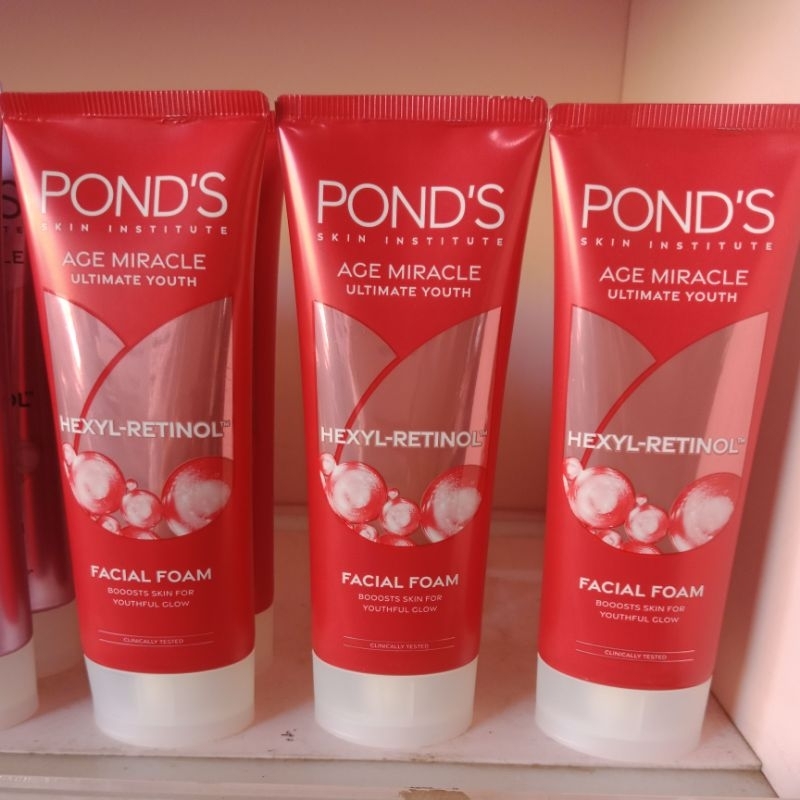 Jual PONDS AGE MIRACLE FACIAL FOAM KEMASAN BARU | Shopee Indonesia