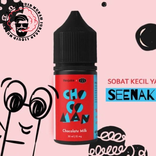 Jual Chocoman Chocolate Milk Pods Friendly Liquid 30ml by JVS x Hex Juice | Shopee Indonesia