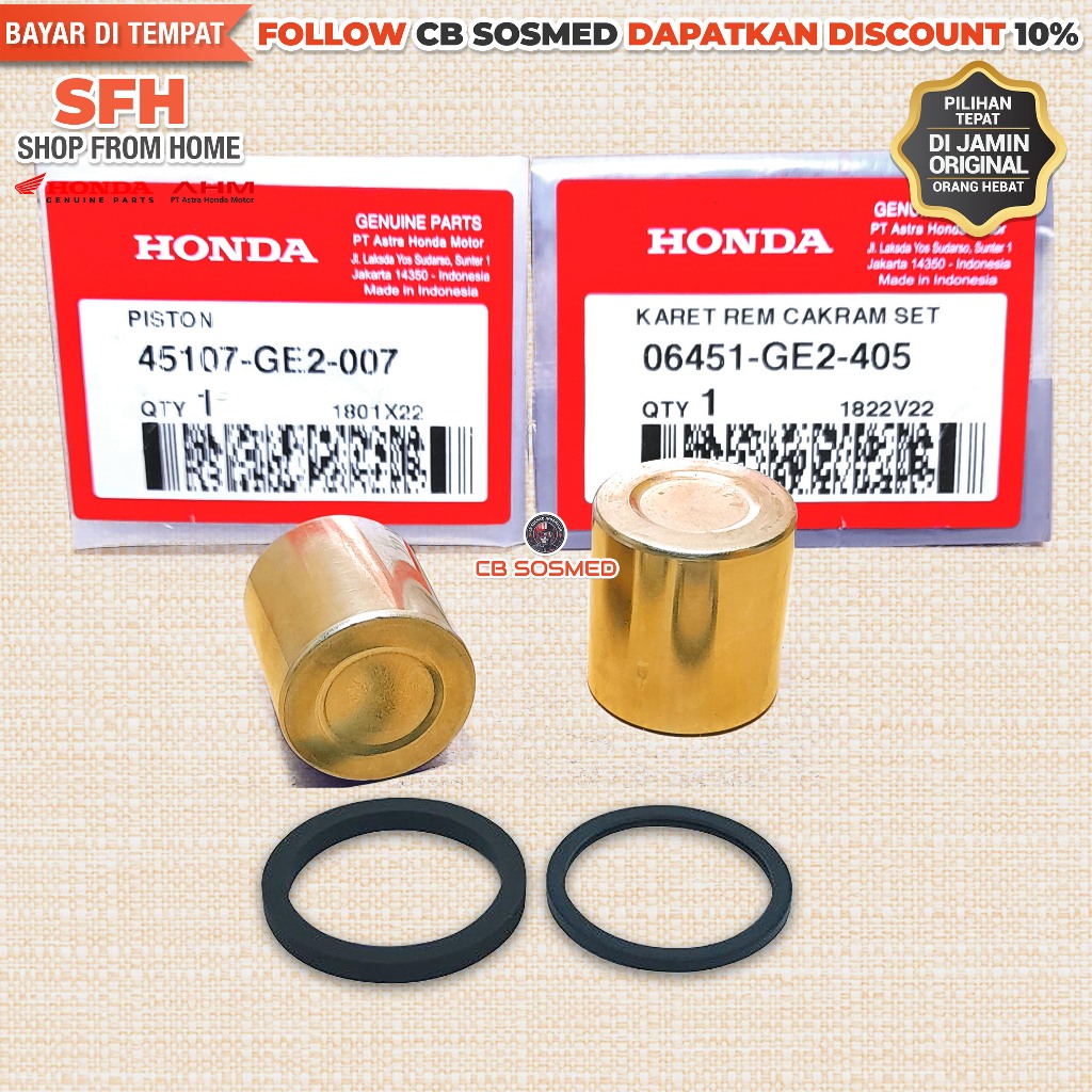 Jual Piston Kaliper Depan TIGER REVO Oring Seal Piston Kaliper Depan Tiger REVOLUTION TIREV ...