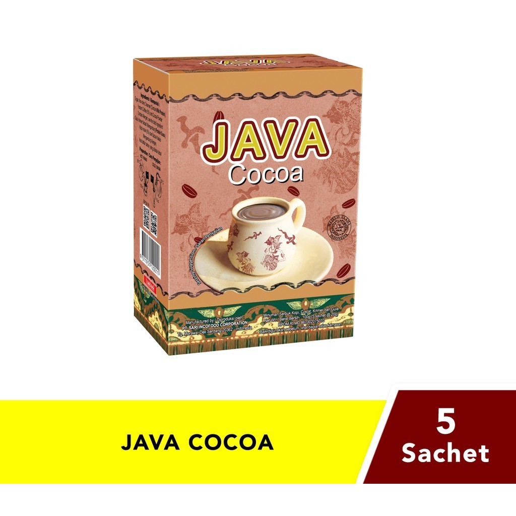 Jual Java Cocoa (5 sachet) | Shopee Indonesia