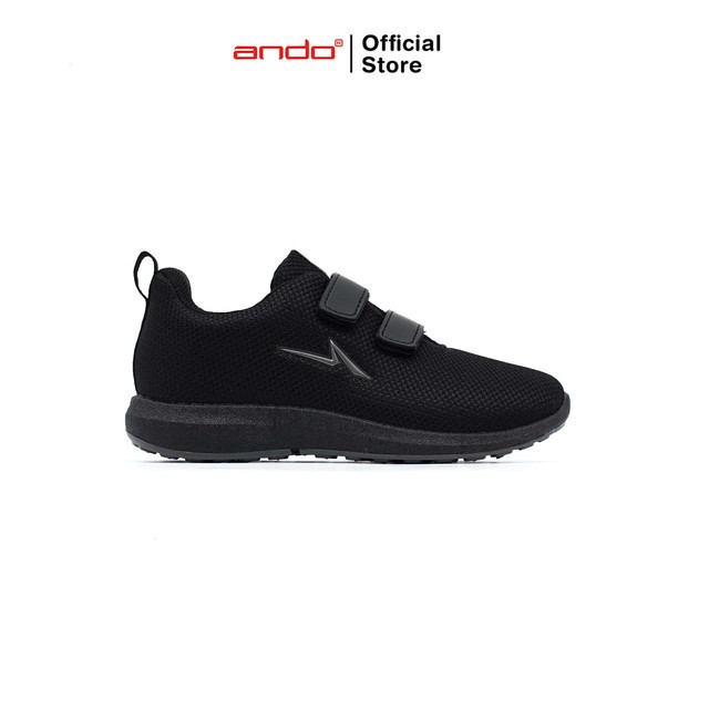 Jual Ando Official Sepatu Sneakers Pino Jt V Anak Hitam/Hitam | Shopee ...