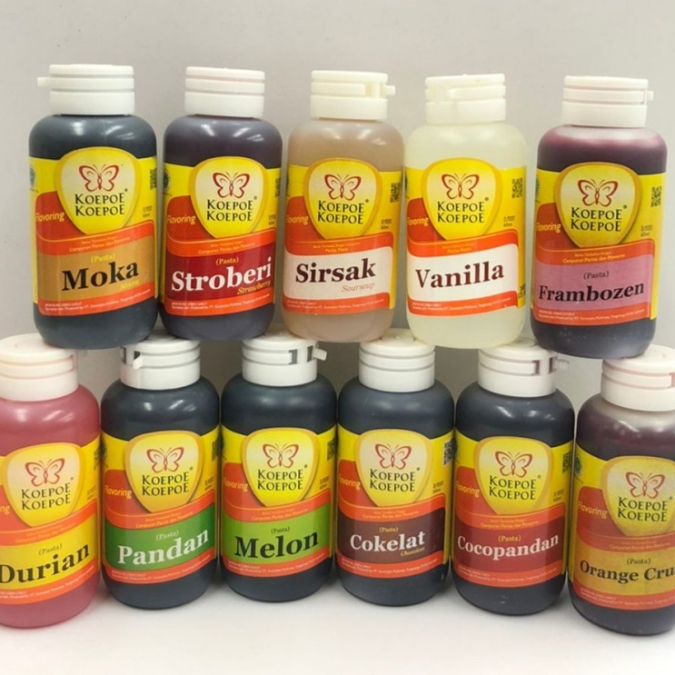 Jual Pasta Koepoe koepoe (coklat,pandan,strowberry, vanilla) | Shopee ...