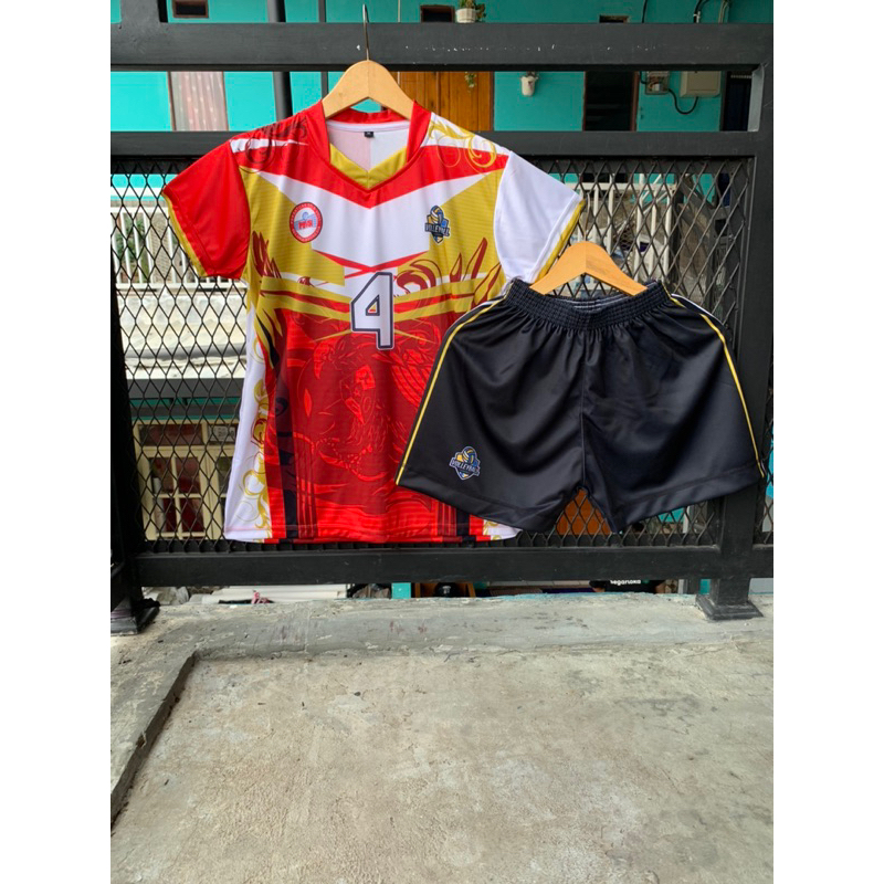 Jual Jersey Voli Cewek Stelan Fullprint Kaos Voli Wanita Satu Set Shopee Indonesia