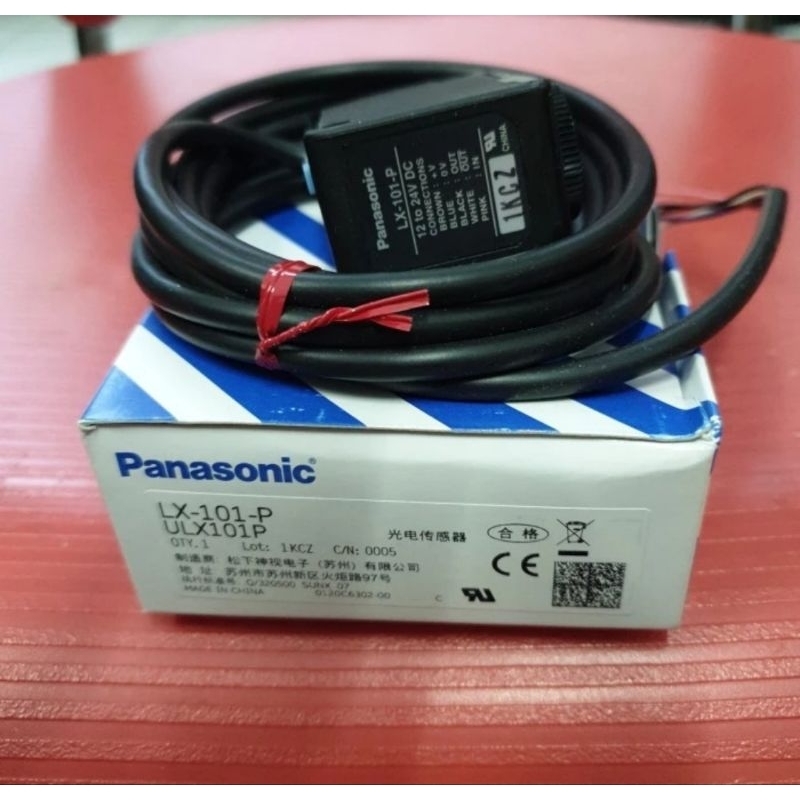 Jual PANASONIC Digital Eye Mark Sensor LX-101-P PNP Contrast Sensor ...