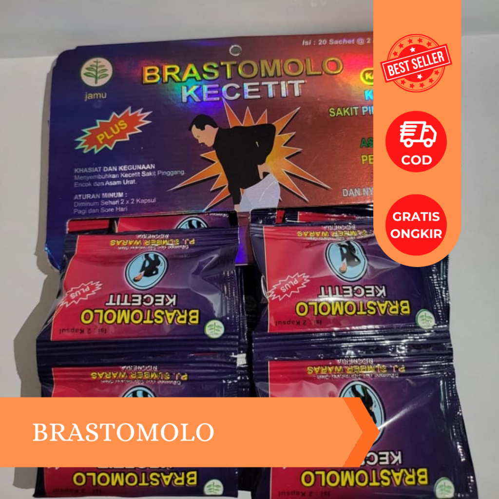 Jual Kapsul Herbal Kecetit Brastomolo Original | Shopee Indonesia
