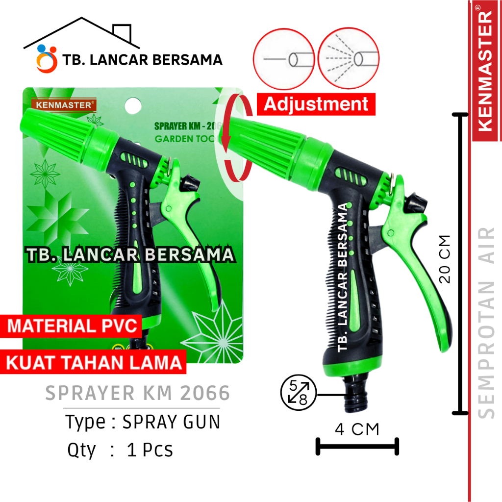 Jual SEMPROTAN AIR KENMASTER KM-2066 / SEMPROTAN TAMAN MOBIL MOTOR ...