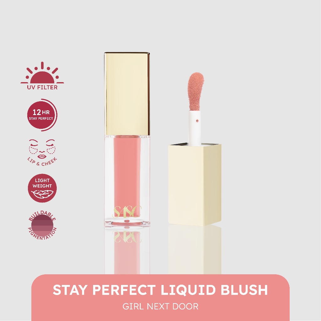 Jual SASC Stay Perfect Liquid Blush | Shopee Indonesia