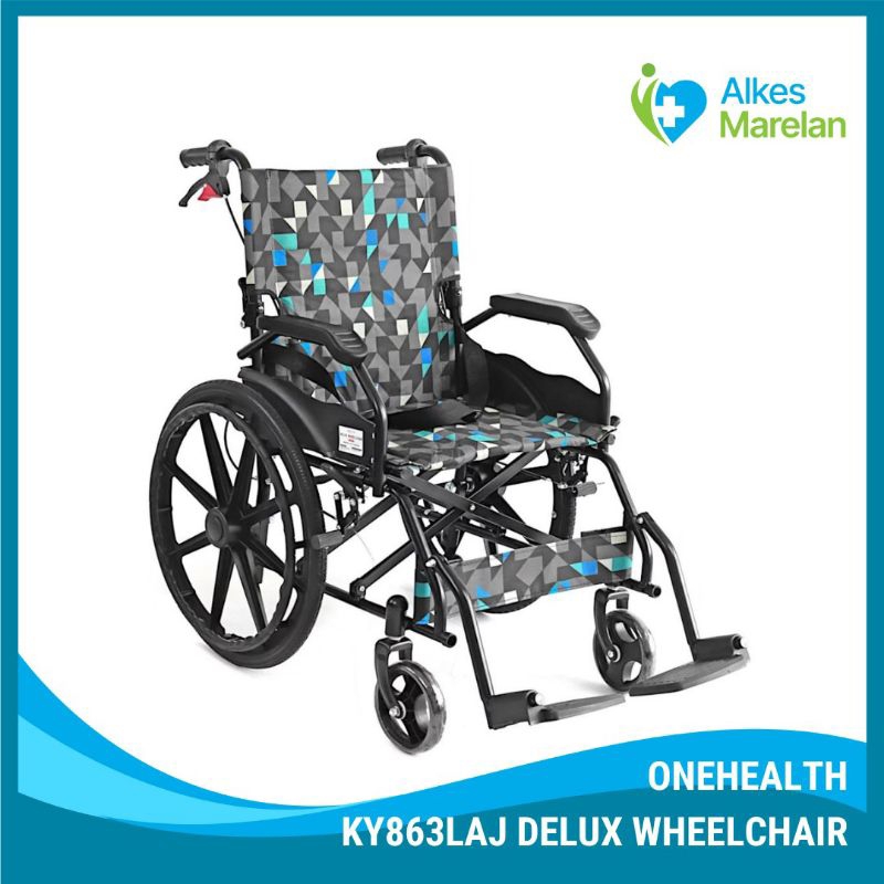 Jual ONEHEALTH - Kursi Roda Travel KY 863 / Kursi Roda KY863 LAJ ...