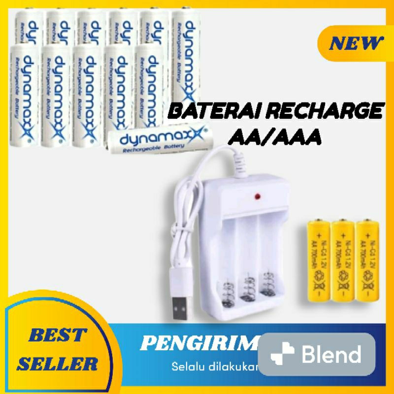 Jual Baterai Dynamax AA A2 RECHARGEABLE 1.5V Bisa Charge Ulang Batu ...