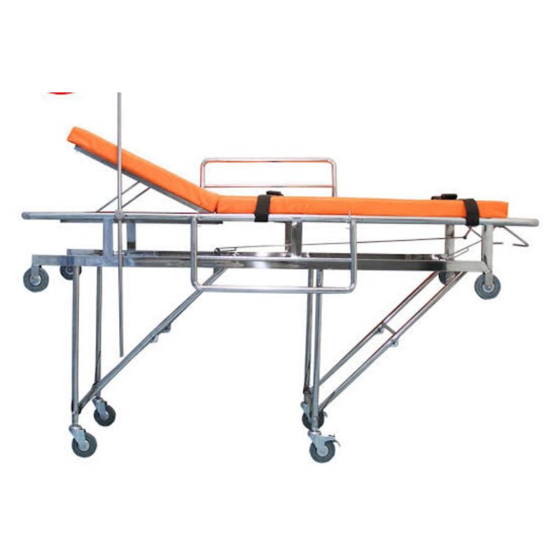 Jual Stretcher Ambulance Stainless | Brangkar Dorong Ambulance ...