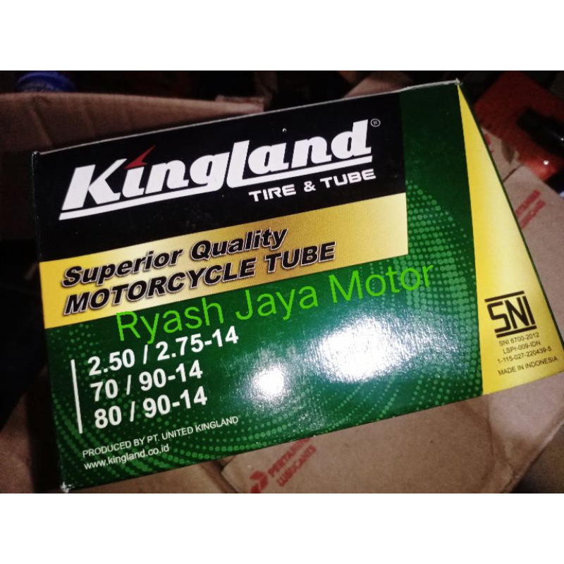 Jual Ban dalam Kingland (250/275-17, 225/250-17, 250/275-17, 300/325-17) for semua motor matic ...