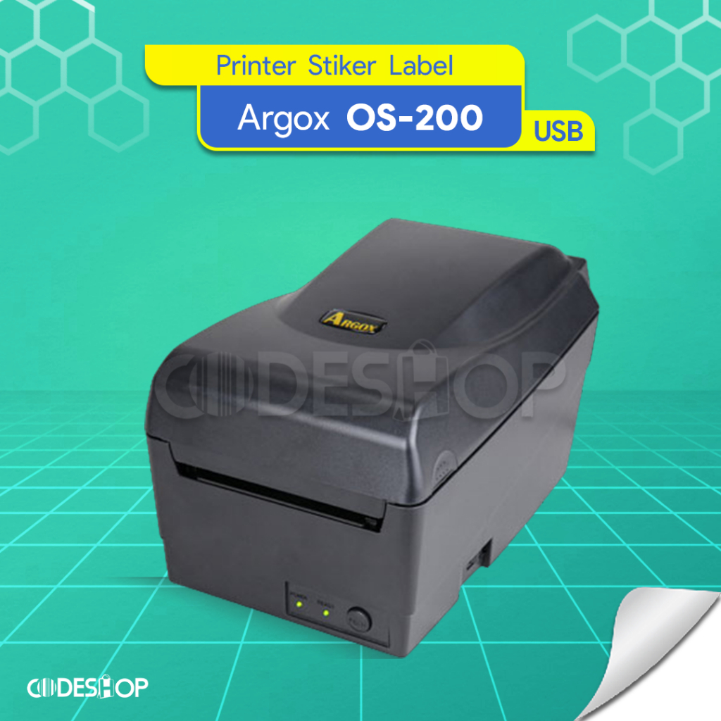 Jual Argox OS 200 4-Inch Value Desktop Printer 203 Dpi EPL ZPL USB Original | Shopee Indonesia