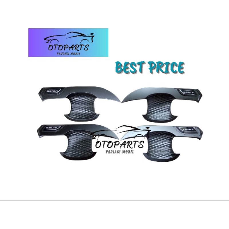 Jual OUTER COVER INNOVA ZENIX 2022-UP HITAM DOFF TRAVESIUM MODEL ...